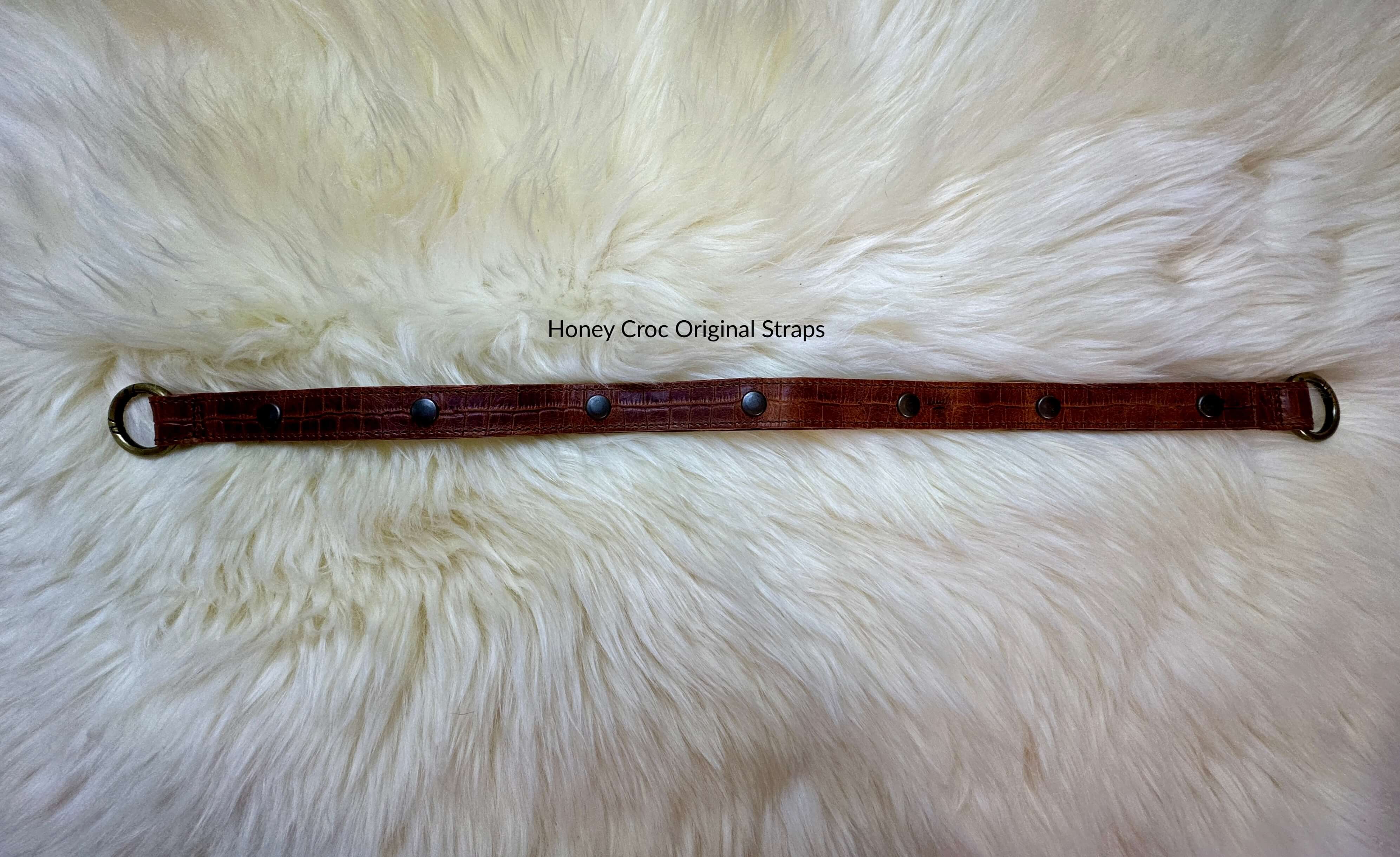 Original Honey Croc Straps Lyons Leather Co Original Honey Croc Straps Lyons Leather Co