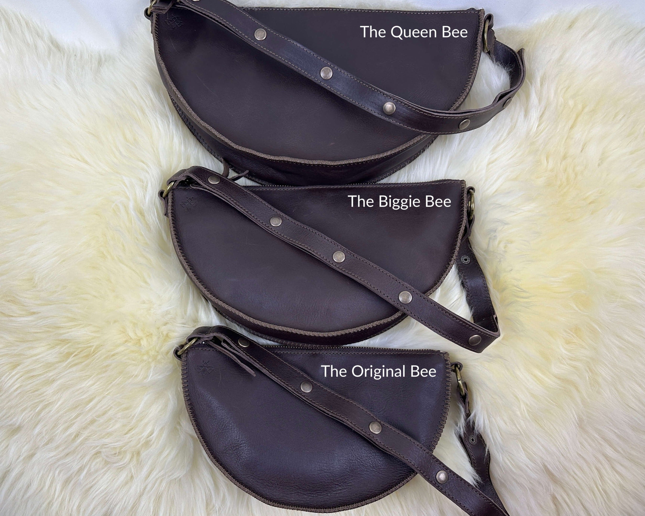 Dark Brown Leather Pouch | Large Fanny Pack | Lyons Leather Co.