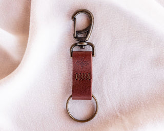 Handcrafted Genuine Leather Keychains | Lyons Leather Co.