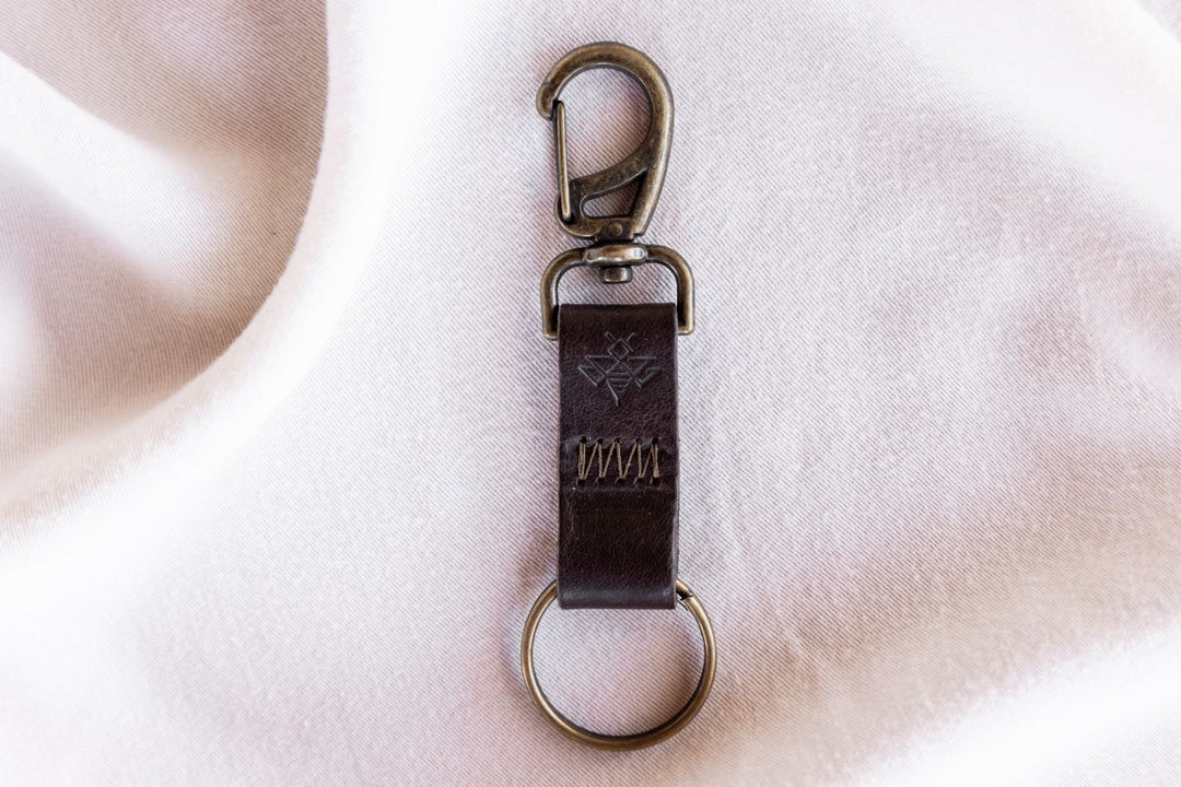 Handcrafted Genuine Leather Keychains | Lyons Leather Co.